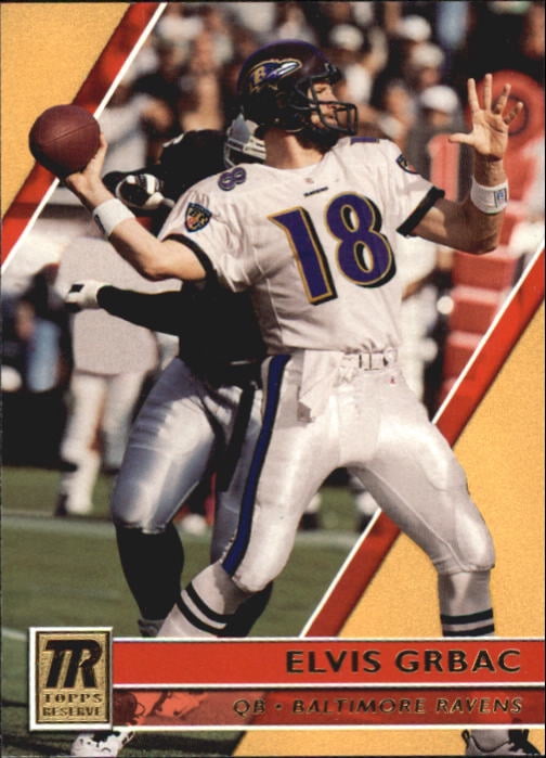 2001 Topps Reserve #66 Elvis Grbac NFL Football Trading Card - Walmart.com