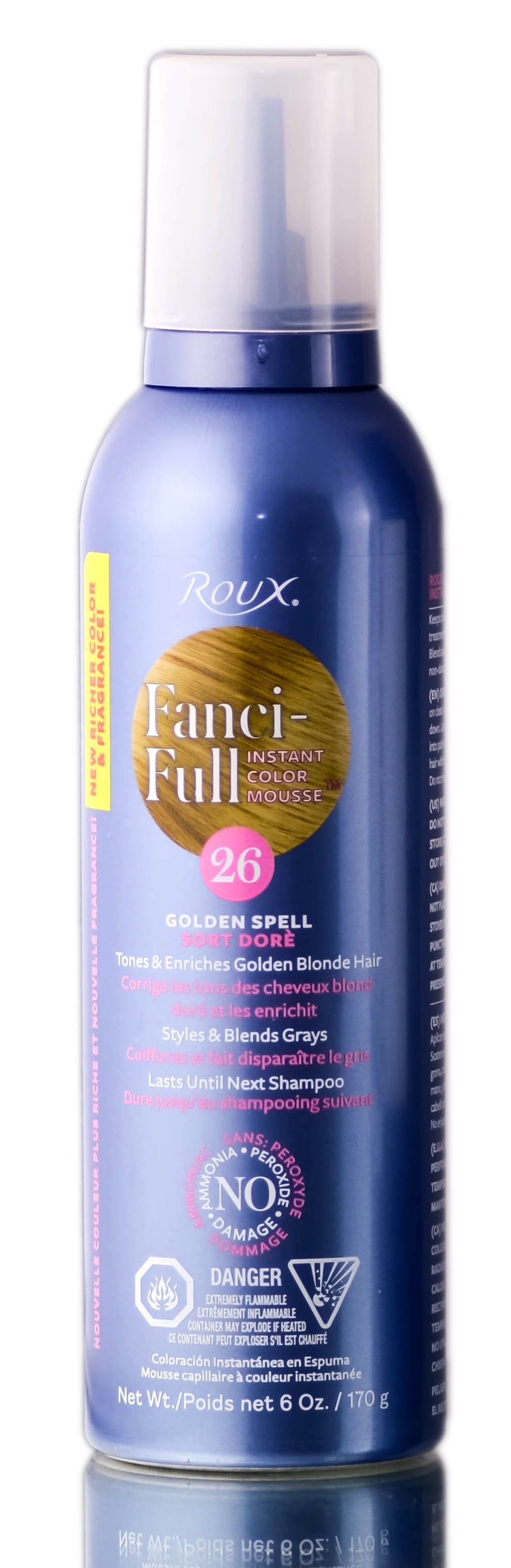 Roux Fanci-Full Mousse, 26 Golden Spell, 6 oz - Walmart.com