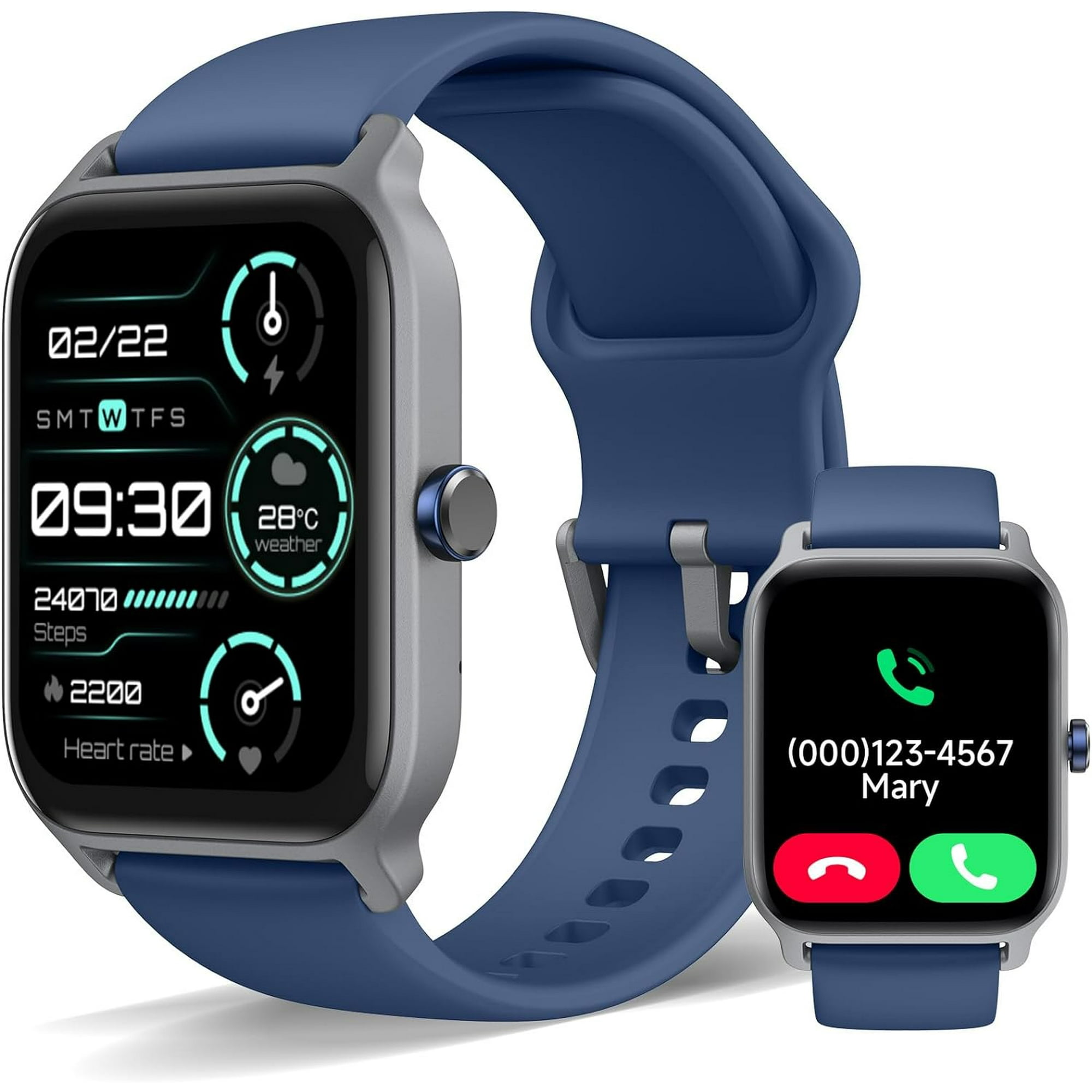 Click here for Grm Smart Watch For Men Women  1.8 Touch Screen Ac... prices