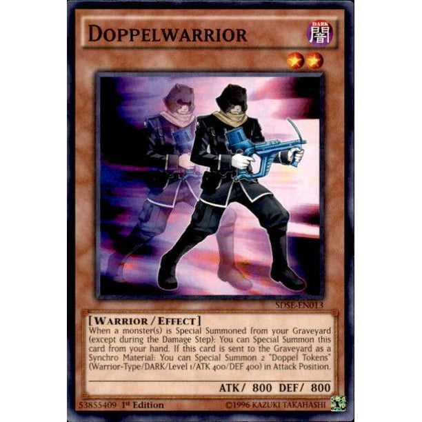 YuGiOh Synchron Extreme Structure Deck Common Doppelwarrior SDSE-EN013 ...