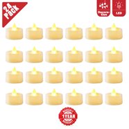 Homemory LED Tea Lights, 12-Pack, Warm White, Decor Candles for ...