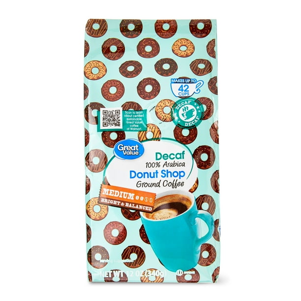 Great Value Donut Shop Decaf Coffee - Walmart.com