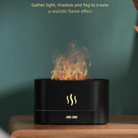 Portable 180ml Electric Ultrasound Air Humidifier Aroma Oil Diffuser ...