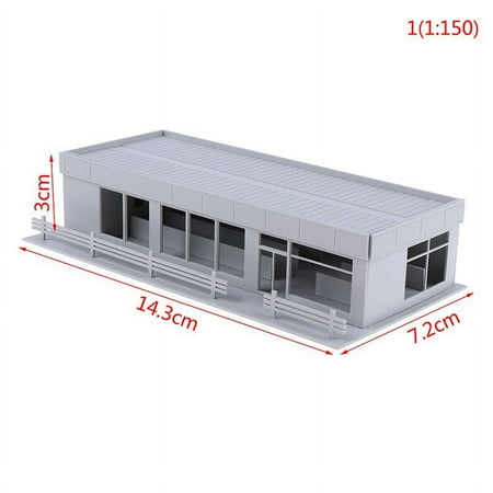 EIMELI Convenience Store Models Railway Layout Model Train Engine House ...