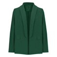 Zazyulz Long Sleeve Casual Loose Blazer Suit For Women Ladies Autumn