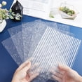 1set Plastic Embossing Folders Concave-Convex Embossing Stencils for ...