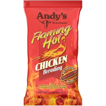 Andy's Seasoning Mild Chicken Breading, 10 oz (Pack of 6) - Walmart.com