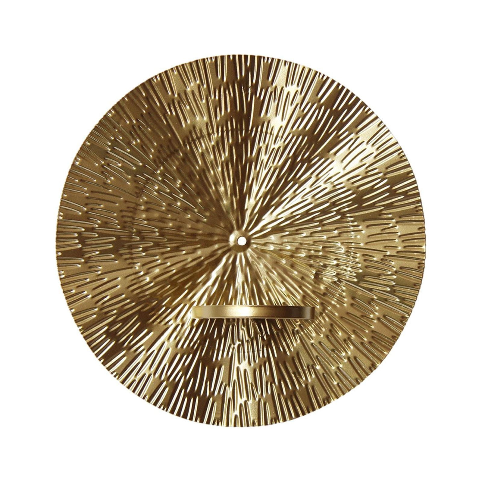 Click here for Dolity Luxury Candle Holder Wall Mounted Round Met... prices