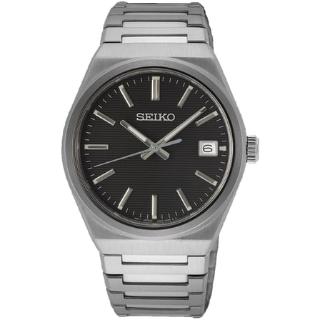 Seiko Essentials Quartz Black Dial Men's Watch SUR311 - Walmart.com