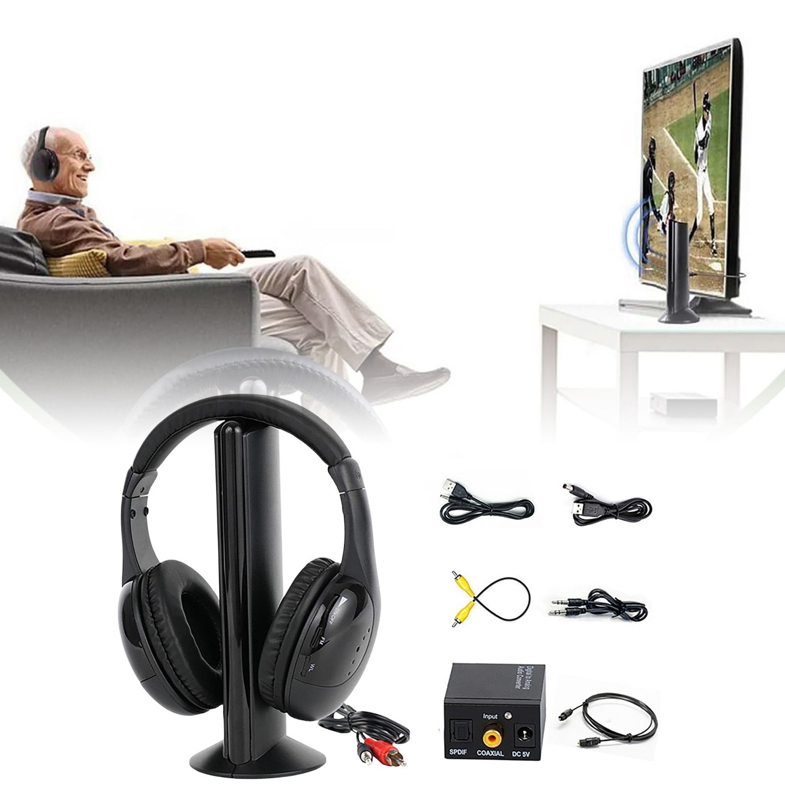 Click here for Shaguozhou Wireless Tv Headphones For Immersive Au... prices