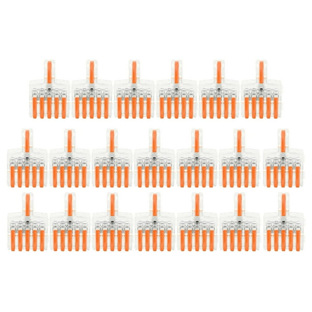 Copper Wire Splitter,20Pcs Wire Quick Connector Wire Quick Connector T ...