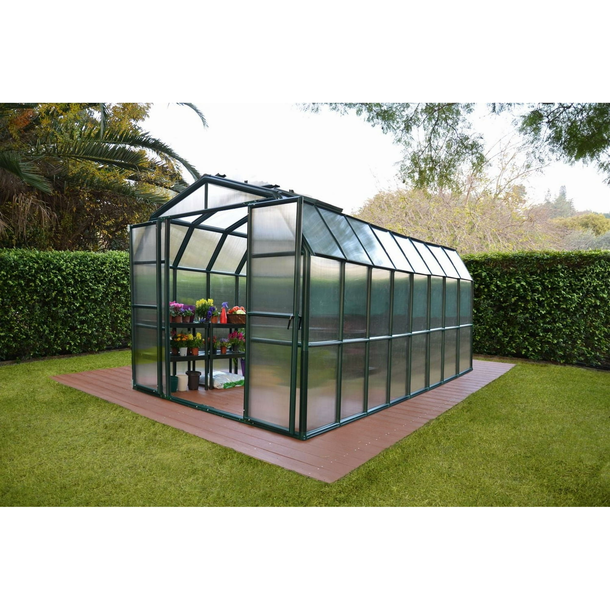 Click here for Rion 8 Ft. X 16 Ft. Prestige Greenhouse 8 X 16 prices