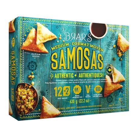 BRAR'S MEDIUM SAMOSAS, 630gm - Walmart.ca