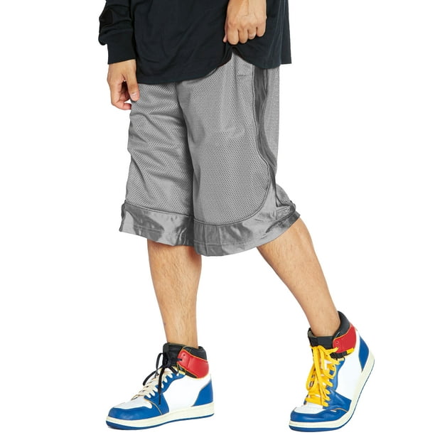 Shaka Wear - Shaka Wear Men's Mesh Basketball Shorts Athletic Pants S ...