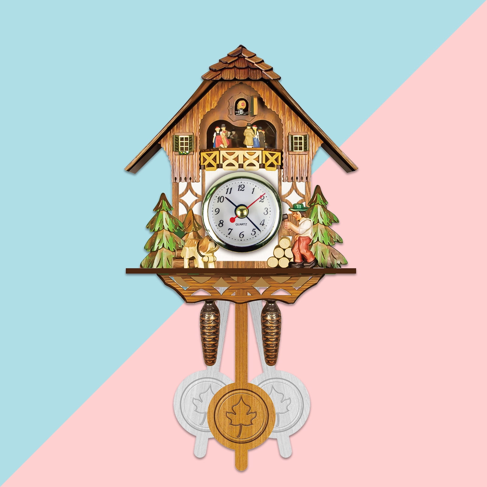 Clock Strikes 12 Clipart Images