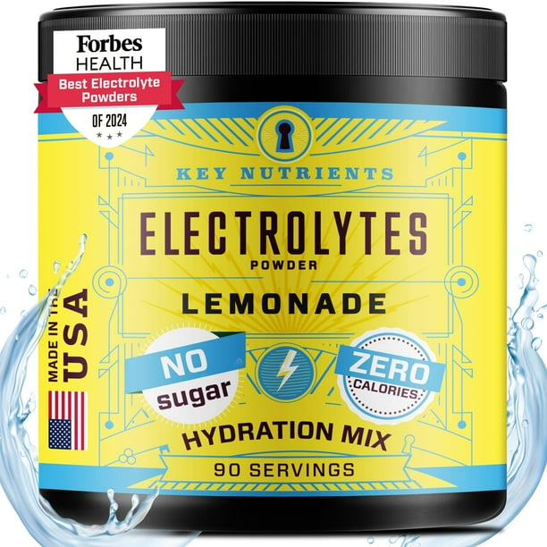 KEY NUTRIENTS Multivitamin Electrolytes Powder No Sugar - Refreshing ...