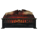 Country Living 23 inch Electric Log Set | 1,000 Sq Ft Heater - Faux ...