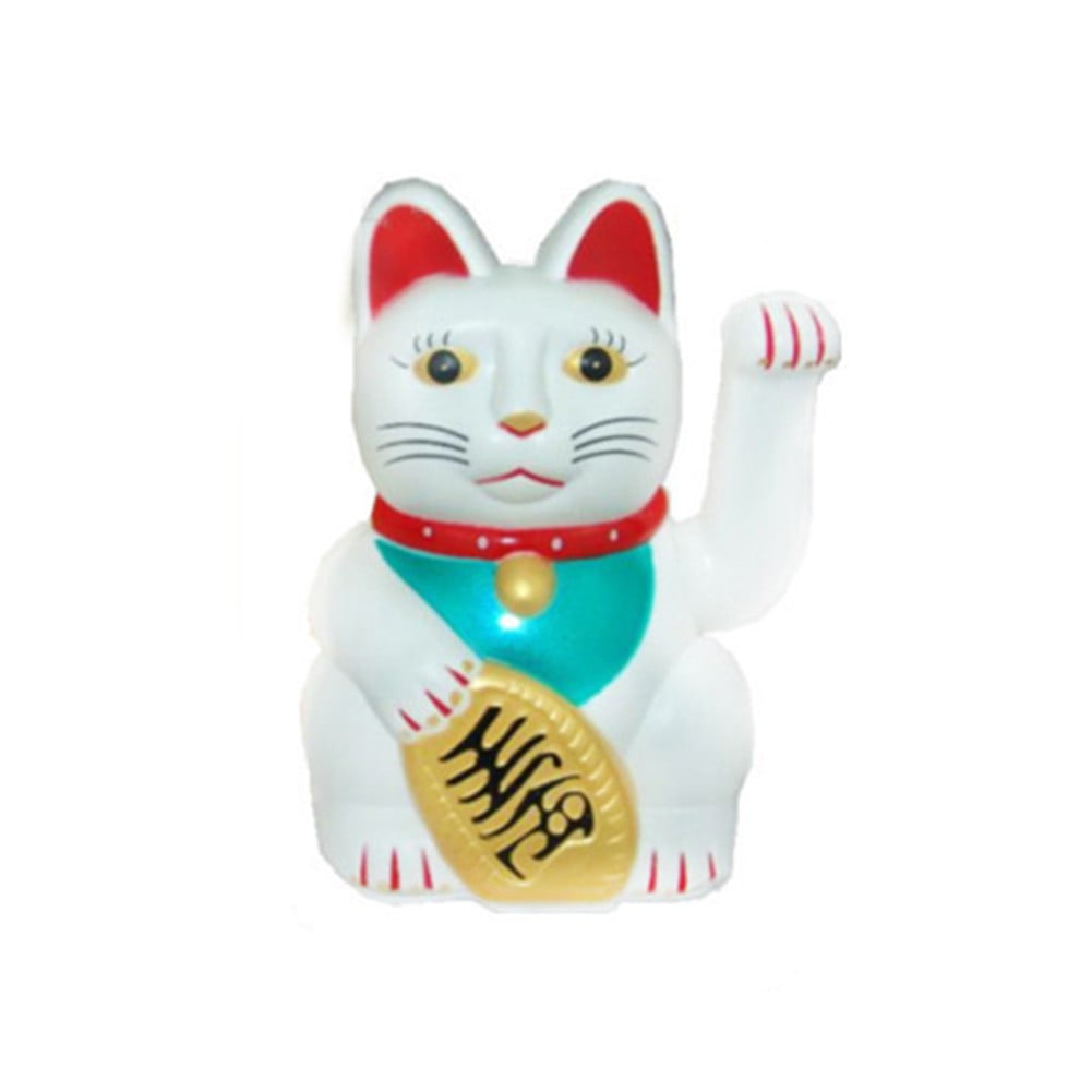 Gerich Chinese Lucky Waving Cat Beckoning Maneki Neko Gold Wealth ...