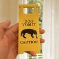 DYEXPRESS Valentine's Day Items Dog Vomit Sign Warning Sign Funny ...