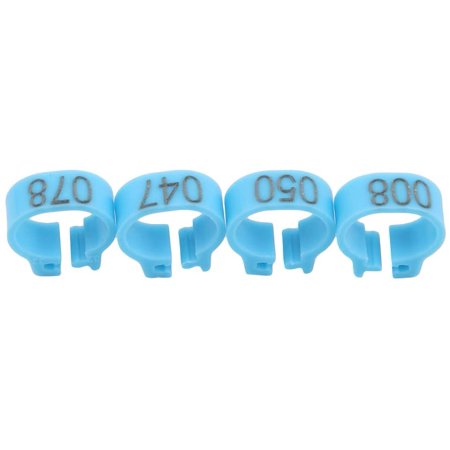 Numbered Poultry Leg Rings Plastic Birds Chickens Ducks Leg Bands,Sky ...