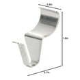 Luxtrada 10 Pack Heavy Duty 18Lbs Stainless Steel No-Hole Vinyl Siding ...