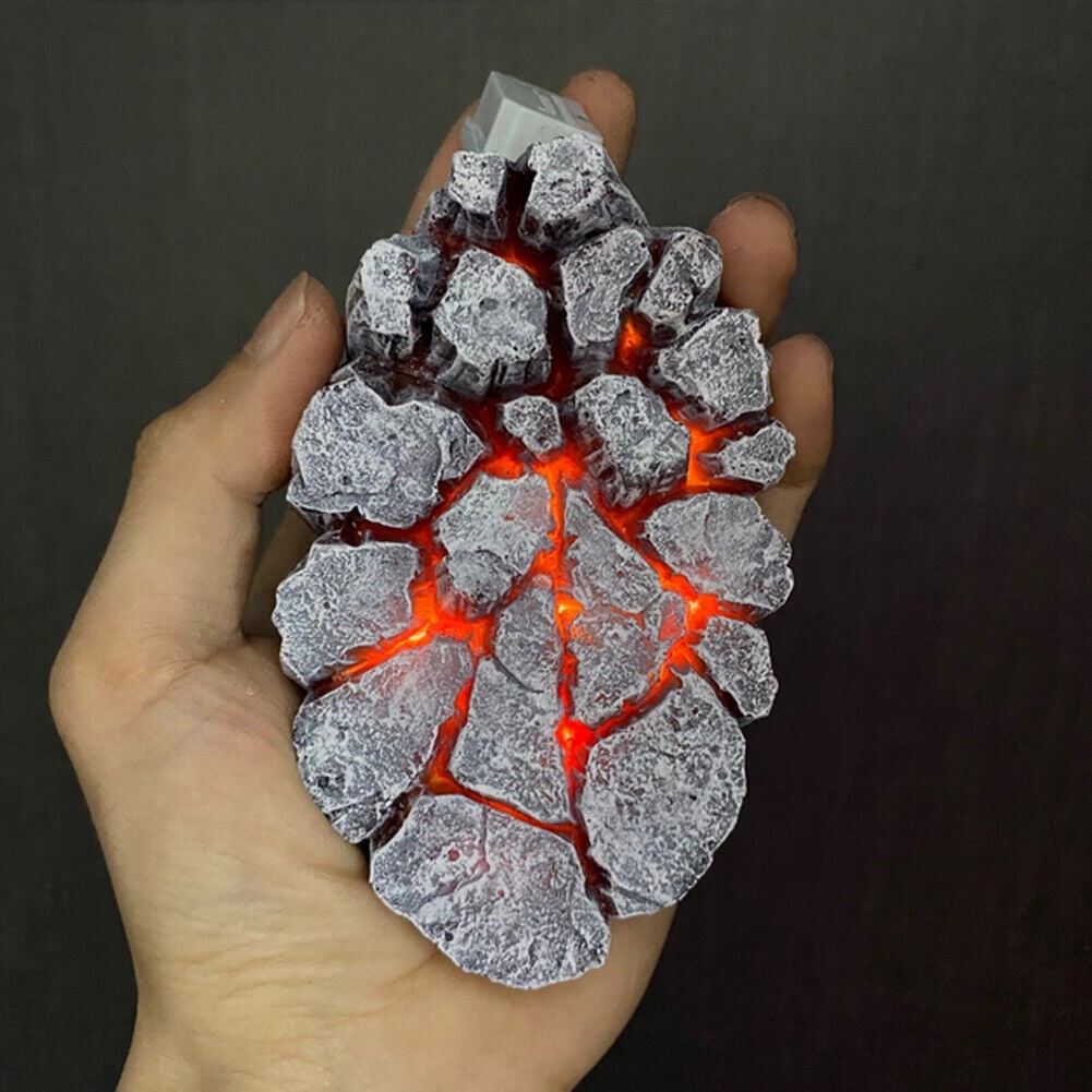 Resin Magma Battle Scene Model Toy Stand Base Accessory for Anime ...