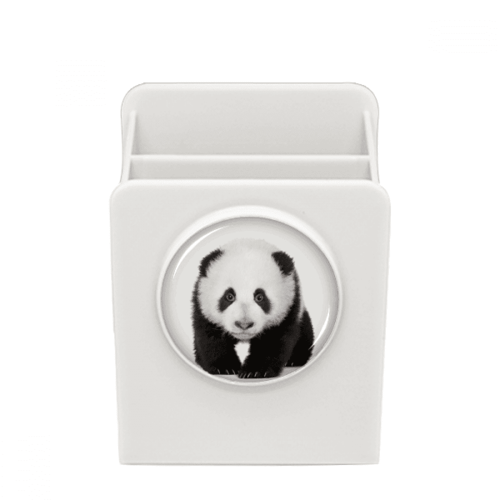 Panda Baby Walk Eyes Art Deco Fashion Desk Pencil Holder Cup Pen ...