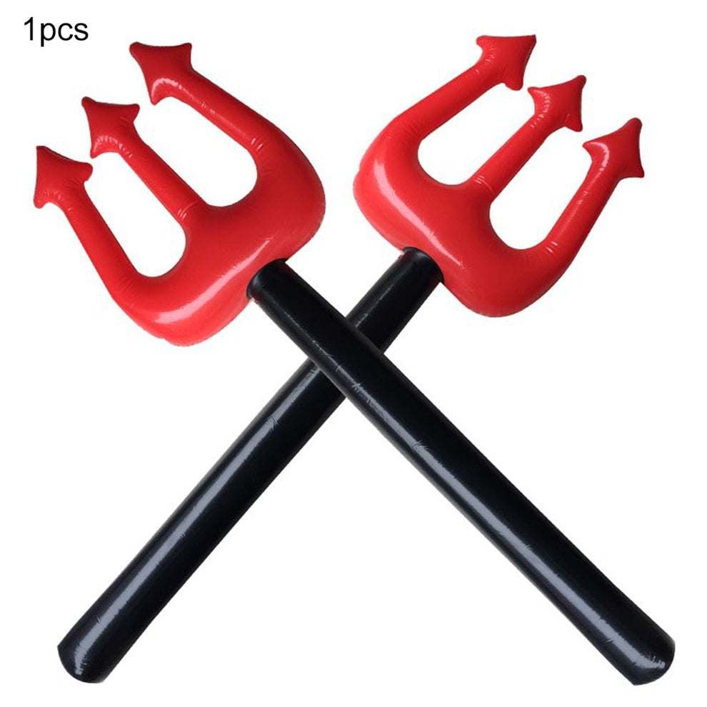 Hanger Inflatable Devil Fork Satan Trident Toy Kids Halloween Party ...