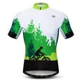 Men's Cycling Jersey with D Padding for Road Bike Comfortable Breathable Bicycle Riding Shirt ...