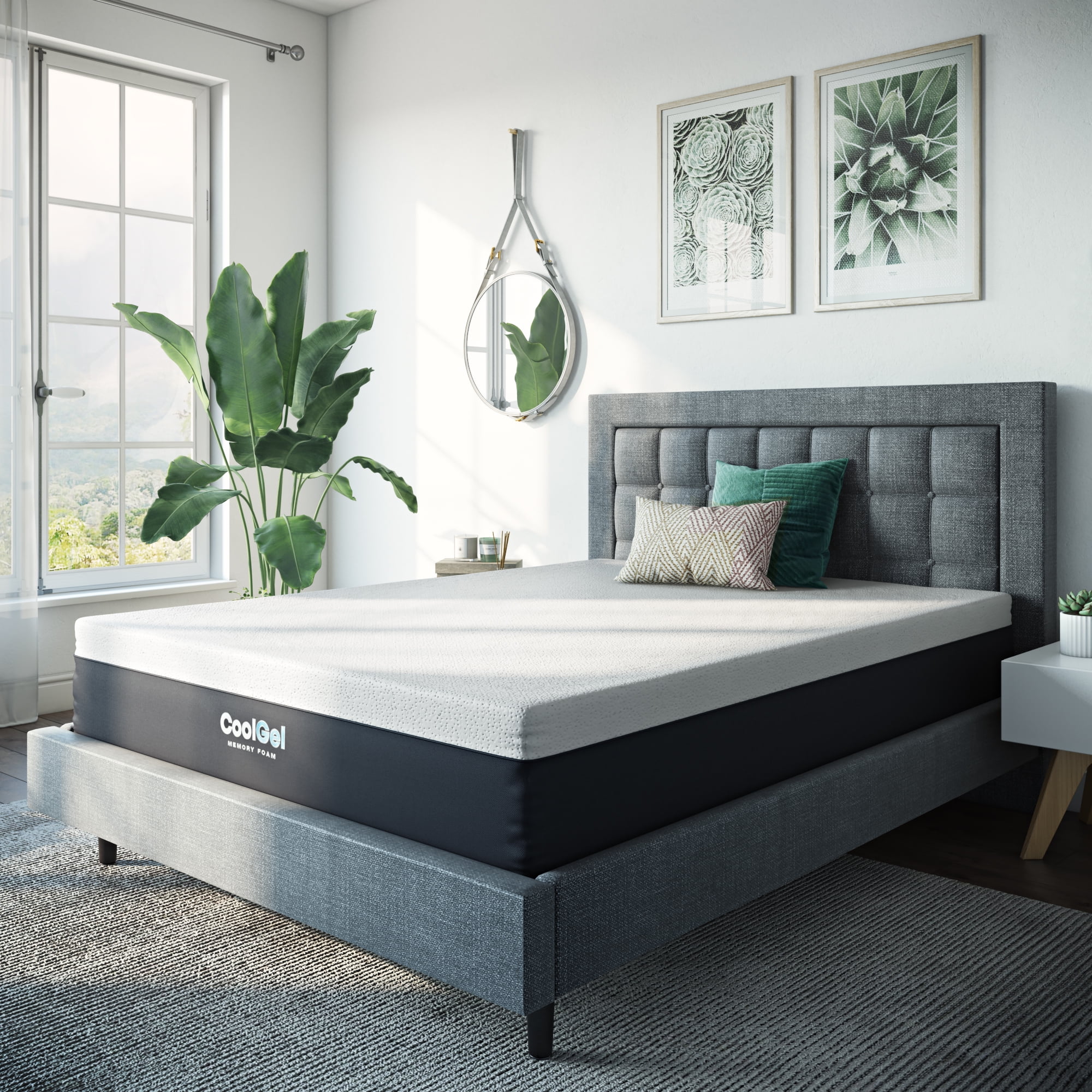 Modern Sleep 12 Inch Cool Gel Memory Foam Mattress Full Walmart Modern Sleep 12 Inch Cool Gel Memory Foam Mattress Full Walmart