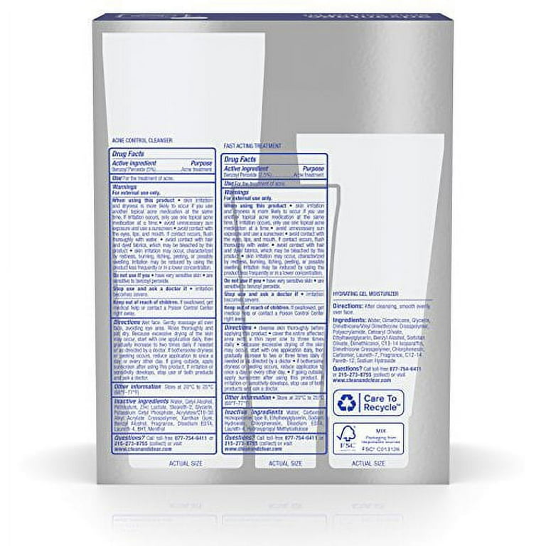 Clean And Clear Acne Control Kit