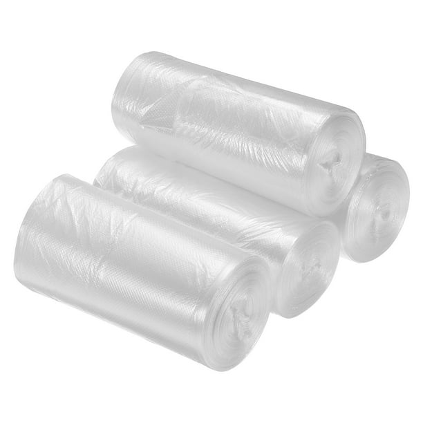 Uxcell 2-4 Gallon Small Trash Bags, 4 Rolls / 120 Counts Disposable ...