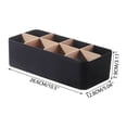 Wood Remote Control Holder, TV Remote Holder - 5 cosmetic Remote ...