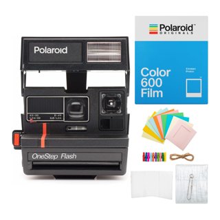 Polaroid Now+ Instant Camera Generation 2 (White) w/Film Kit & Color ...