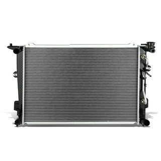 DNA Motoring OEM-RA-13120 Aluminum Radiator For 2010-2012 Genesis Coupe ...