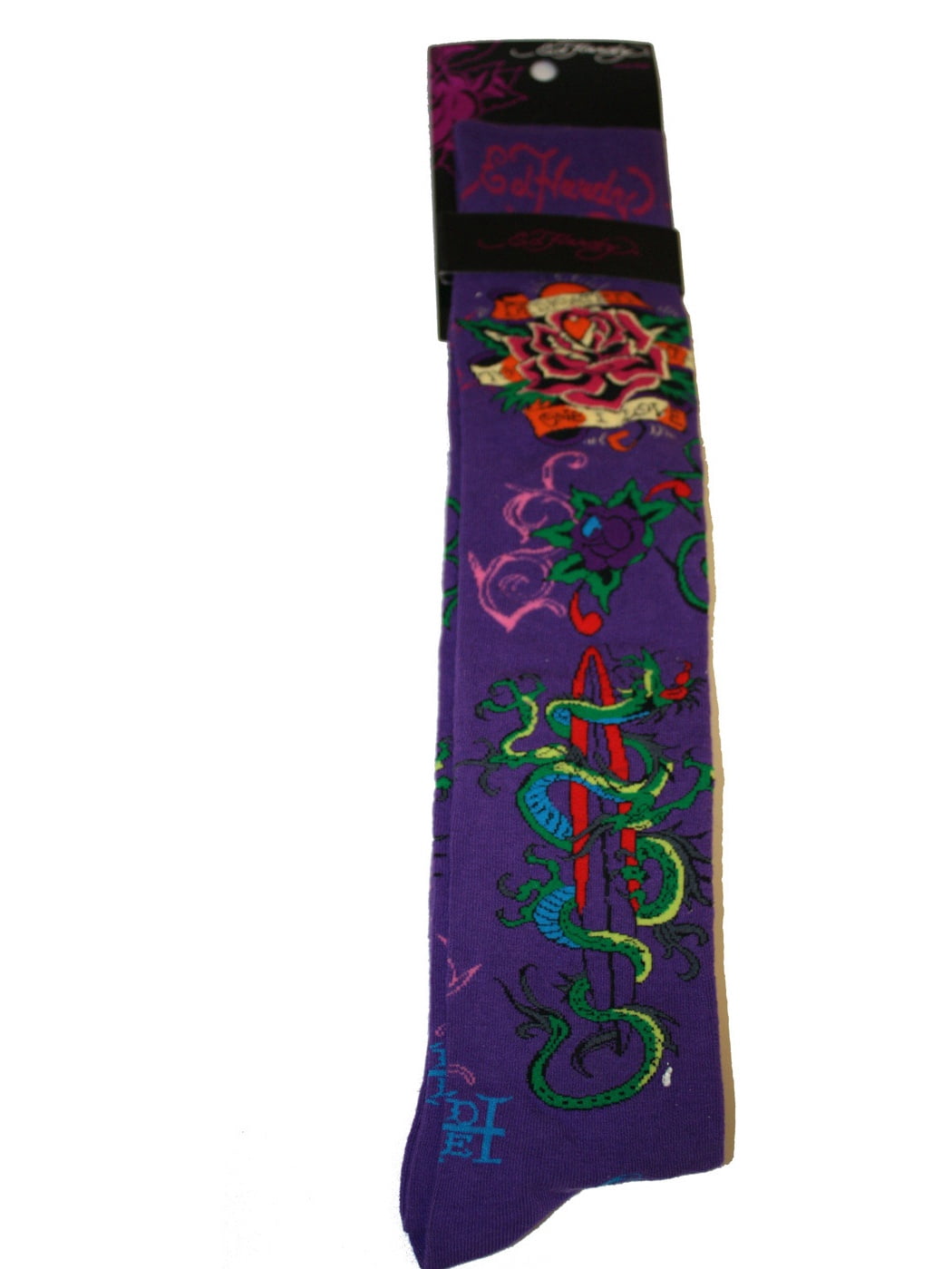 Ed Hardy Dedicated Women's Knee High Socks - Walmart.com