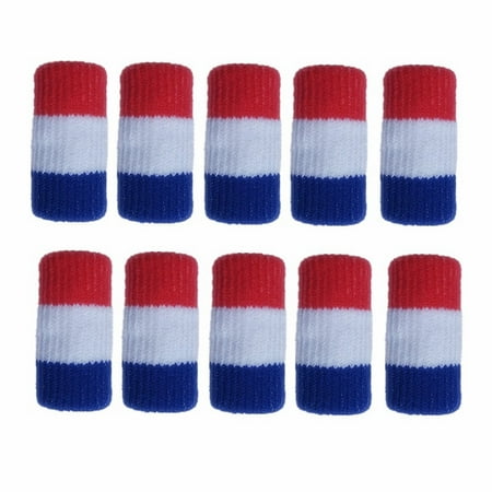 TOOAD Multicolor 10 Pc Finger Sleeve, Finger Protectors, Stretchy ...