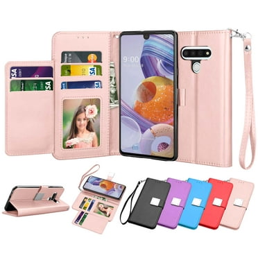 For LG Stylo 4, Stylo 4 Plus Q710, Q Stylus Case, Glitter Bling Leather ...