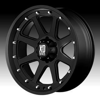 KMC Aluminum Rim KM540 RECON 17X9in Satin Black Finish, KM54079050712N ...