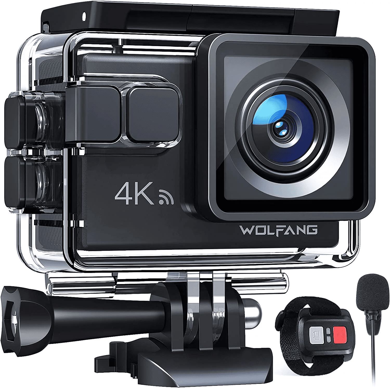 Action Camera 4K 20MP Waterproof 40M Underwater Camera EIS ...