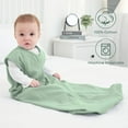 Yoofoss Baby Sleep Sack for 6-12 Months, 100% Cotton Wearable Blanket with Zipper, 3-Pack ...