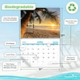 Ecoearth Biodegradable 11x17 Inch Open 12 Month Vertical Hanging Wall