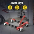 TUFFIOM 1500-lbs Car Wheel Dolly Jack Set, Mechanical Car Skates ...