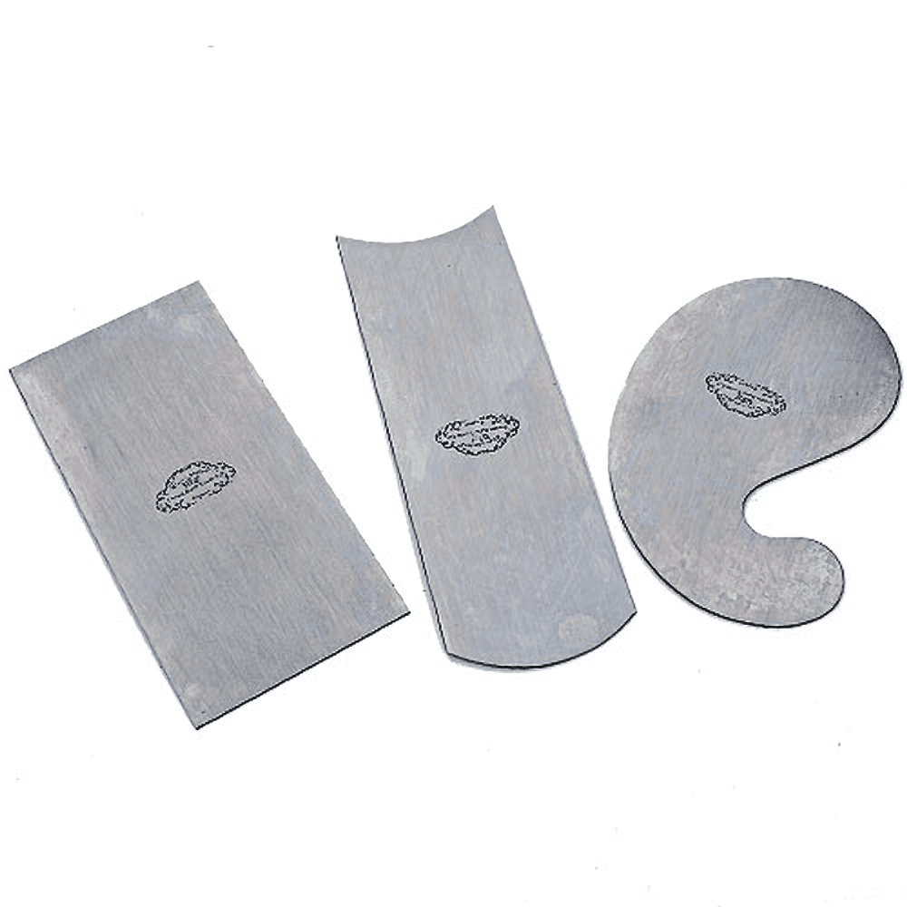 Crown 376 2-1/2 x 5 Cabinet Scraper (Gooseneck, Rectangular & Curved ...