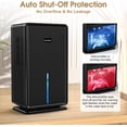 Dehumidifiers for Home, Upgraded 101OZ Dehumidifier (800 sq.ft), Quiet ...