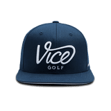 Vice Golf Crew Cap Blue - Flex Brim- Adjustable - Walmart.com