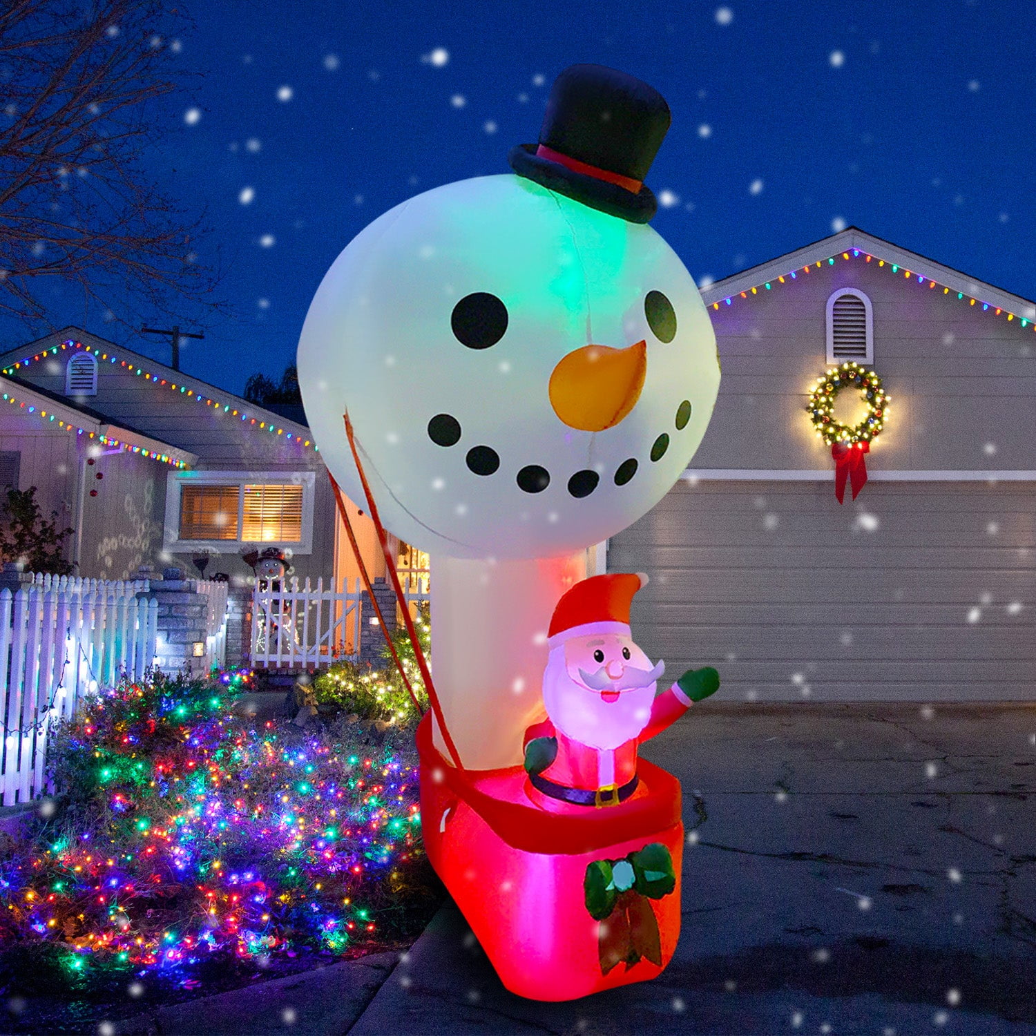 Retro Colored Christmas Lights