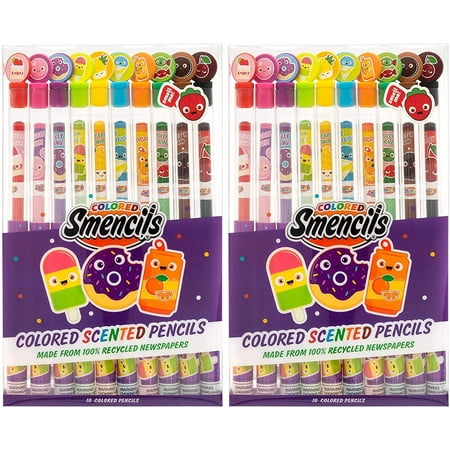 Colored Smencils - Gourmet Scented Colored Pencils made from Recycled ...