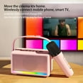 RFUGUG Portable Karaoke System, Outdoor KTV Speaker with Mini Wireless ...