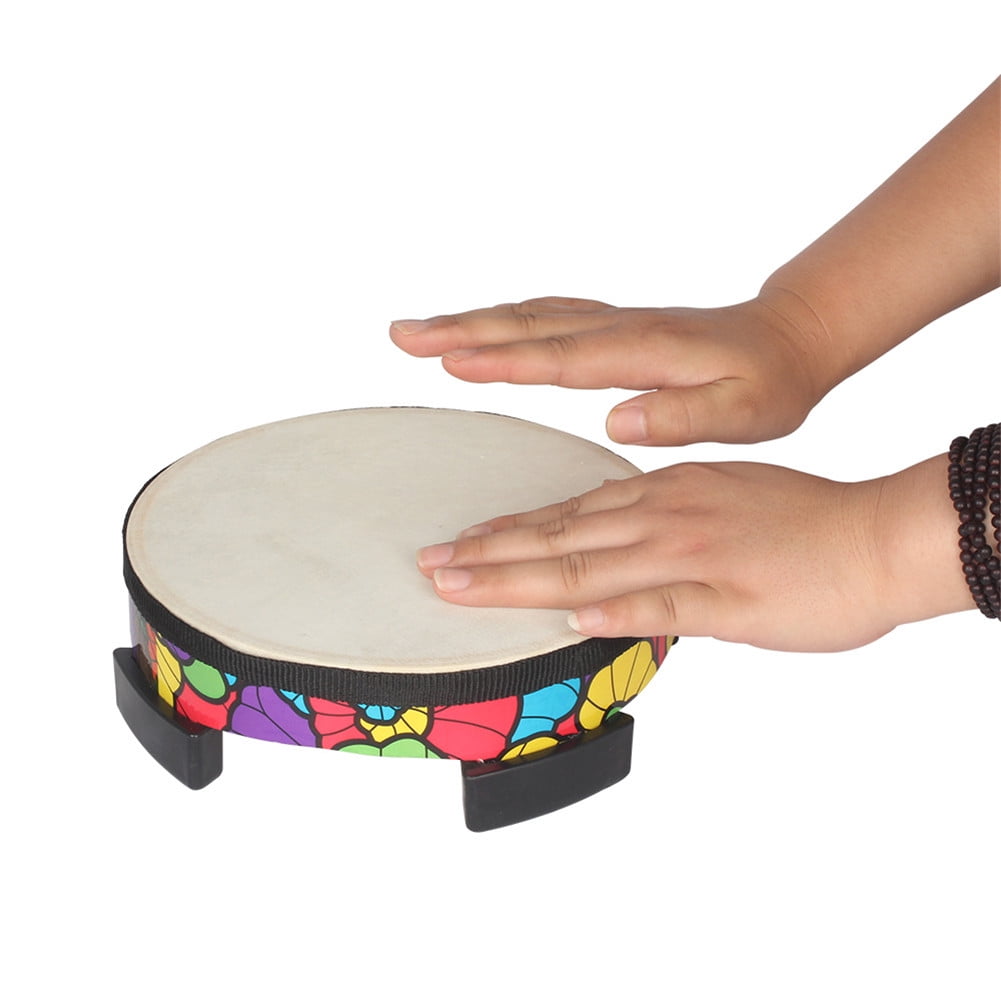 Children Toys Game Drum Musical Game Instrument Kids Wooden Hand Drum ...